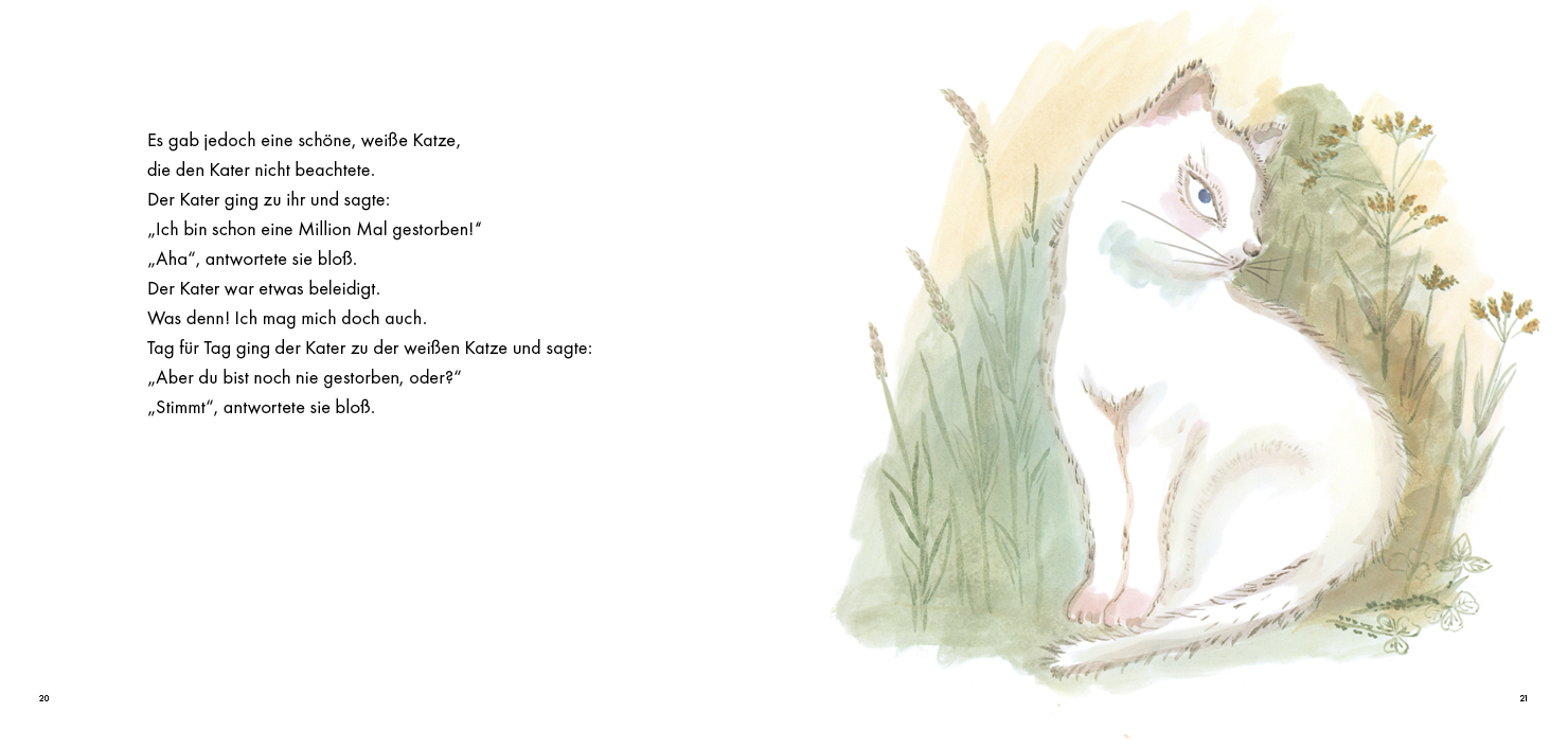 Der Kater, der eine Million Mal lebte - Mahoroba Verlag